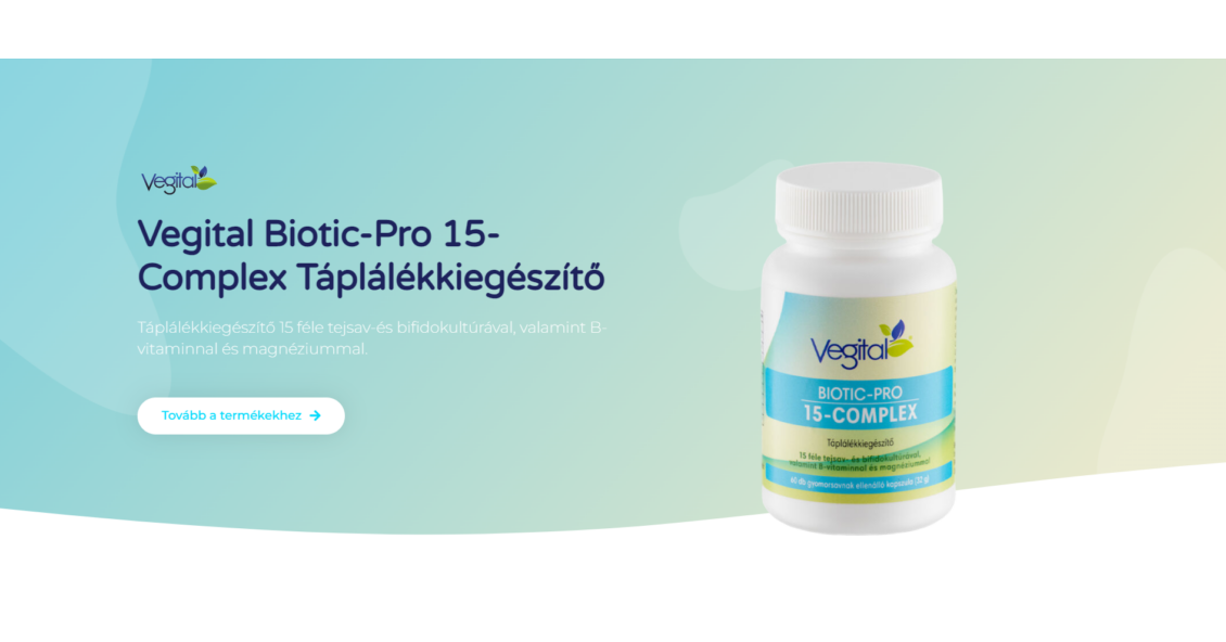 Vegital Biotic-Pro 15-Complex