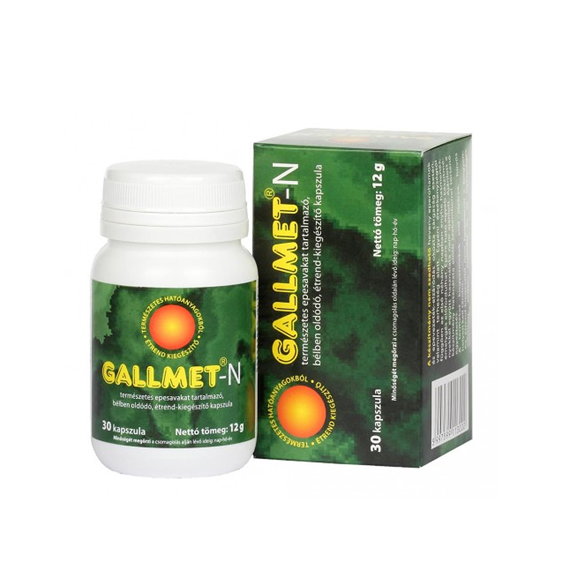 GALLMET-N * 30 db epesav kapszula - Étrend-kiegészítők - Növényi ...